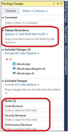 Visual Studio Remove Sections From VS2017 Pending Changes Panel Stack Overflow