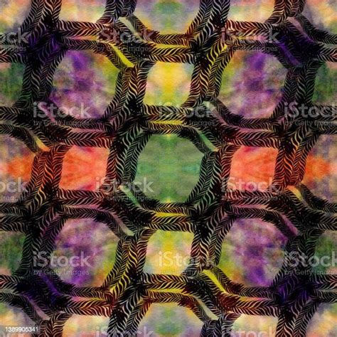 나뭇가지에 잎 식물과 수채화 그리기 장식 조성 매끄러운 패턴 에코 프린트 인쇄된 자료 표지판 포스터 엽서 포장을 사용하십시오 0명에 대한 스톡 벡터 아트 및 기타 이미지