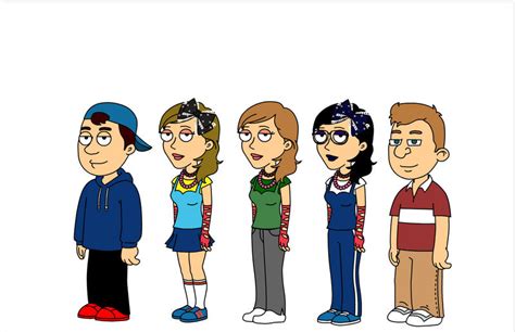 Joey Zoey Zara Annabelle And Aaron By Bucsjared1997 On Deviantart