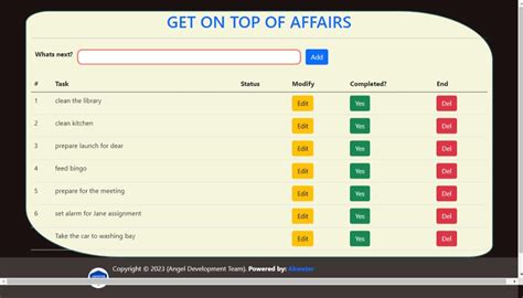Github Akweterphp Todo With Mysqli Db Organize Your Daily Schedule With This Simples Php
