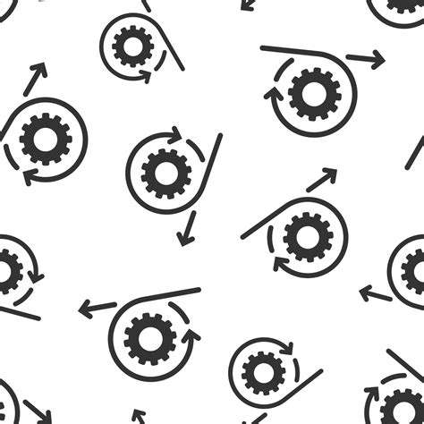 Agile Icon In Flat Style Flexible Vector Illustration On White Isolated Background Arrow Cycle