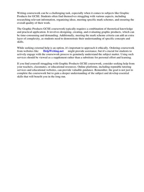 Graphic Products Gcse Coursework Mark Scheme Pdf Computer Graphics 2 D Computer Graphics