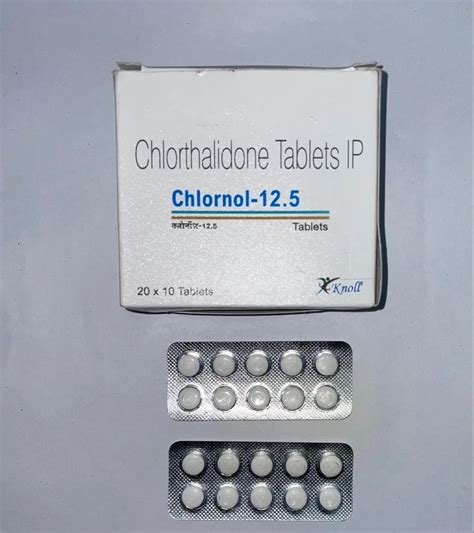 Chlorthalidone Tablets Ip At Rs 103 Stripe क्लोर्थालिडोन टैबलेट In