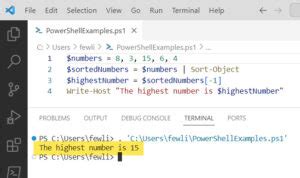 How To Find The Highest Number In An Array In PowerShell