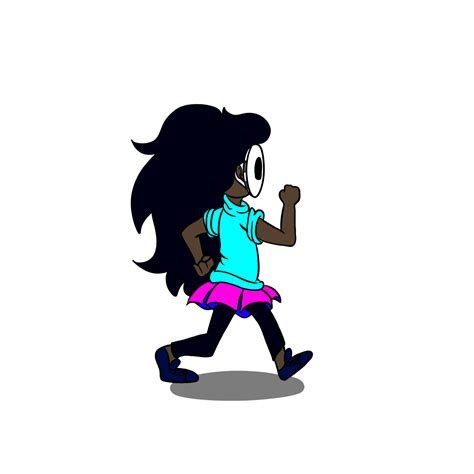 Just Your Simple Art Friend With Too Many Fandoms Walk Cycle Animation Practice