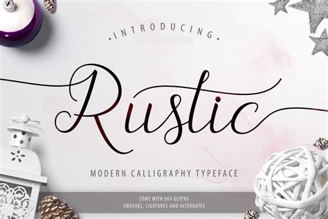 Script Font Serif Font Handwritten Rustic Whimsical C