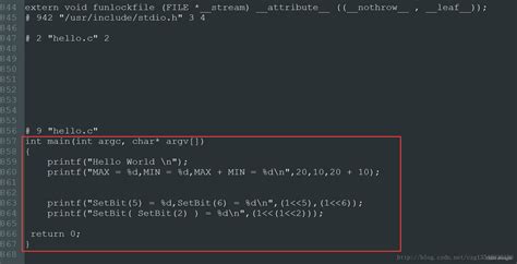 Gcc程序的编译过程和链接原理gcc编译并连接 Csdn博客