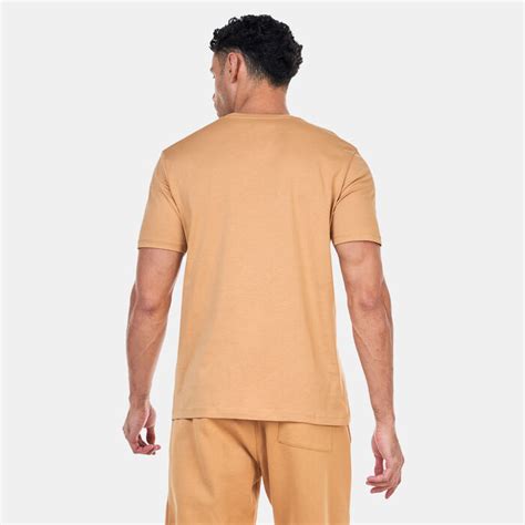 تسوق تمبرلاند تيشيرت سمول برينت لوجو للرجال ذهبي أونلاين في الرياض و