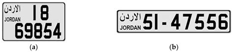 Improved Automatic License Plate Recognition In Jordan Based On Ceiling Analysis