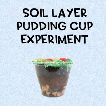 Soil Layer Edible Experiment By Stop Shop And Teach TpT