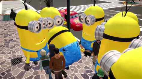 Lightning Mcqueen Minions At Alana Toomey Blog