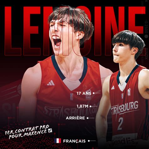 Premier Contrat Pro Pour Maxence Lemoine Sig Strasbourg