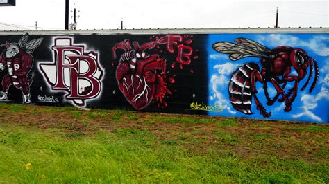 300 Foot Mural Brings Flour Bluffs Identity To Life On Waldron Road