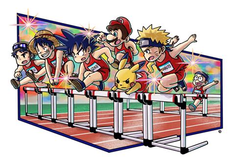 Safebooru 2020 Summer Olympics 6boys Arms Behind Back Bangs Bare