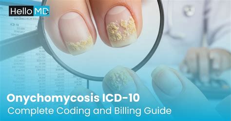 Onychomycosis Icd 10 Complete Coding And Billing Guide