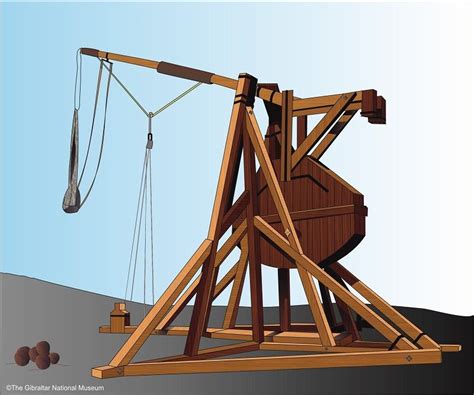 Stone Projectiles And Siege Engines In Gibraltar