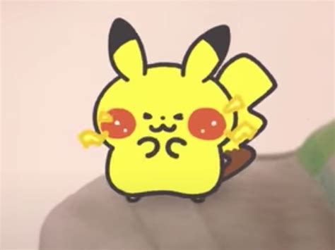 Chibi Pikachu With Mustache