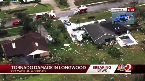 Strong Storms Slam Central Florida Tornado Destroys Dozens Of Homes