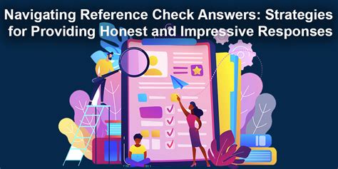 Navigating Reference Check Answers Strategies For Providing Honest And