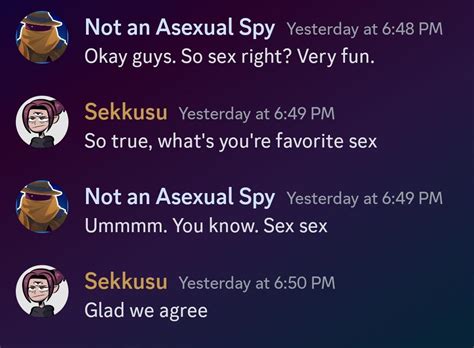 Guys I Infiltrated Sex™ Co Industries What Should I Do Raaaaaaacccccccce