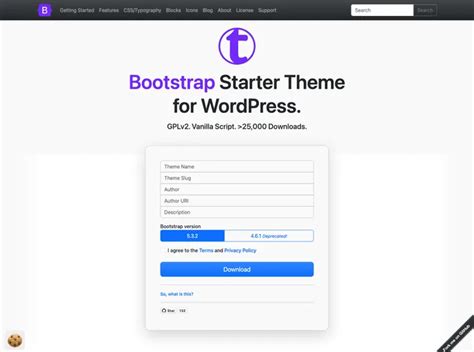 Starter Bootstrap By Them Es A Undefined Template Built At Lightspeed