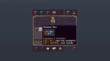 Mechanical Equation GUI Add On For Shulker Box Tooltip Mod Gallery