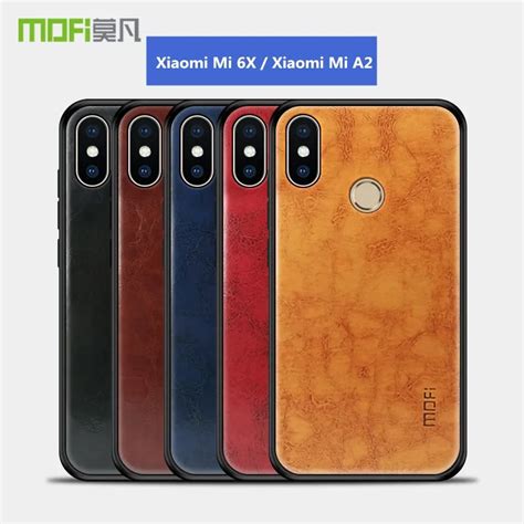 Original MOFI Ultra Thin Phone Cases For Xiaomi Mi X Cover Leather Skin Soft TPU Silicone Case