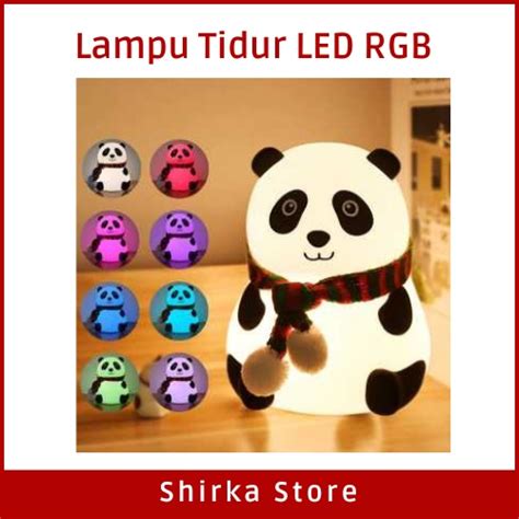 Jual Lampu LED RGB 7 Warna Bahan BPA FREE Aman Shopee Indonesia