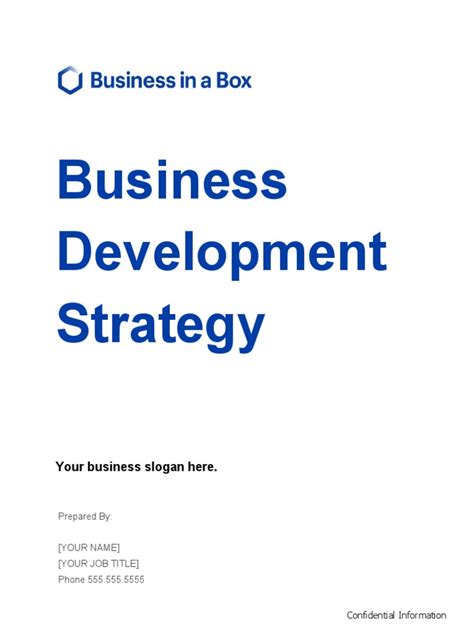 Business Development Strategy D12894 Download Free Pdf Business Economics Economies