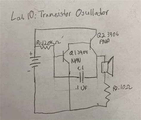 Lab Transistor Oscillator