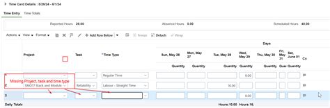 Payload File For Create Time Entries With Project And Task Through Rest