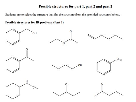Solved IR Problem Select The Correct Structure And Fully Chegg