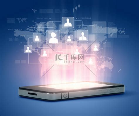 现代通讯技术高清摄影大图 千库网
