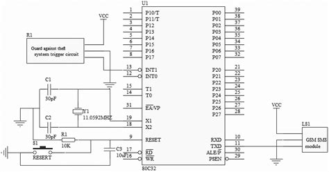 Overall System Schematic Mcu Clock Circuit Uses Hc49s Hc49ss Passive