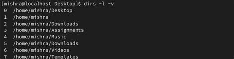 Popd Command In Linux With Examples Geeksforgeeks