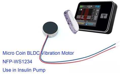 Micro Coin Bldc Vibration Motor Nfp Ws1234 Use In Insulin Pump