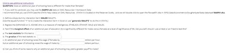 click to see additional instructions question does