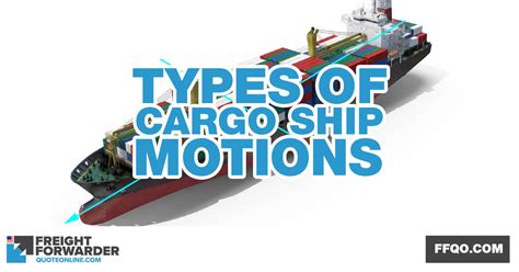 Ship Motions At Sea And Their Effects On Cargo Ships