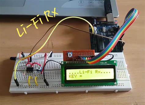 diy li fi using arduino uno mechatronics lab internet of things