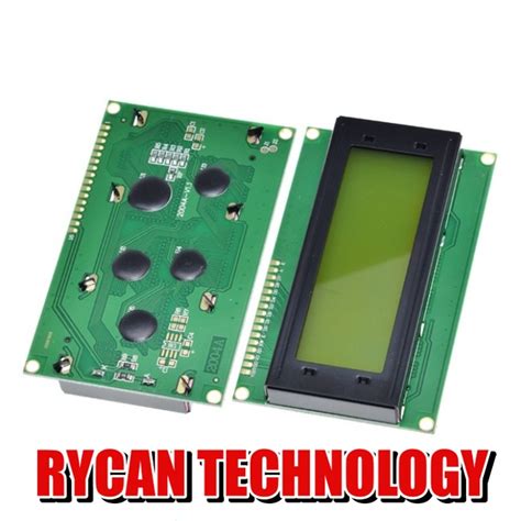 Jual Lcd 2004 Hijau Green Backlight Lcd 20x4 Modul Display Shopee