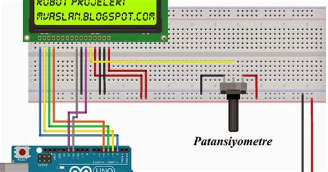 Robot Projeleri Arduino Ile Lcd Kullanımı