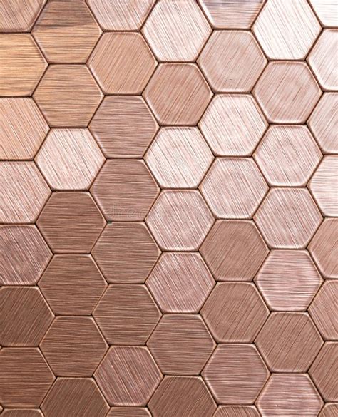 Kitchen Hexagon Mosaic Tiles Bathroom Pattern Kitchen Wall Decoration Texture Background Stock