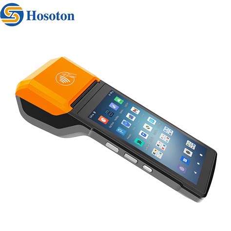 Pos Wireless Bt 4g Wifi Android Pos System With Thermal Printer Barcode Scanner Terminal Pda S81