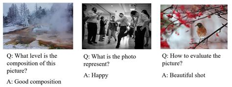 Pictures Questions And Answers In The Aesthetic Vqa Dataset Download Scientific Diagram