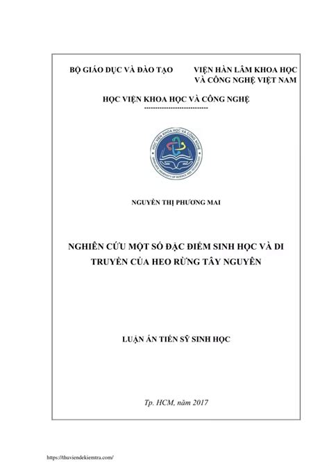 PPT - Nghiên cứu một số đặc điểm sinh học và di truyền của heo rừng Tây Nguyên PowerPoint ...