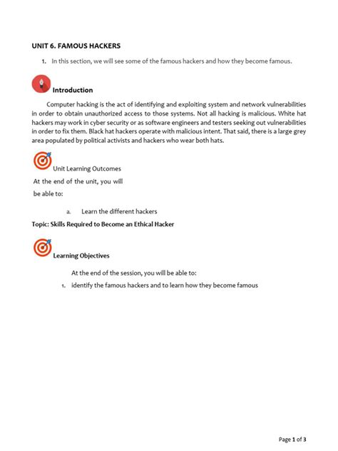 Unit 6 Famous Hackers Pdf
