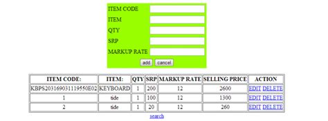 Simple Barcode Integration System Using Php And Mysql Sourcecodester