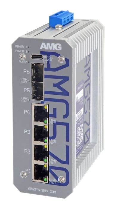 AMG Compact Industrial Managed Ethernet Switch The Security Event