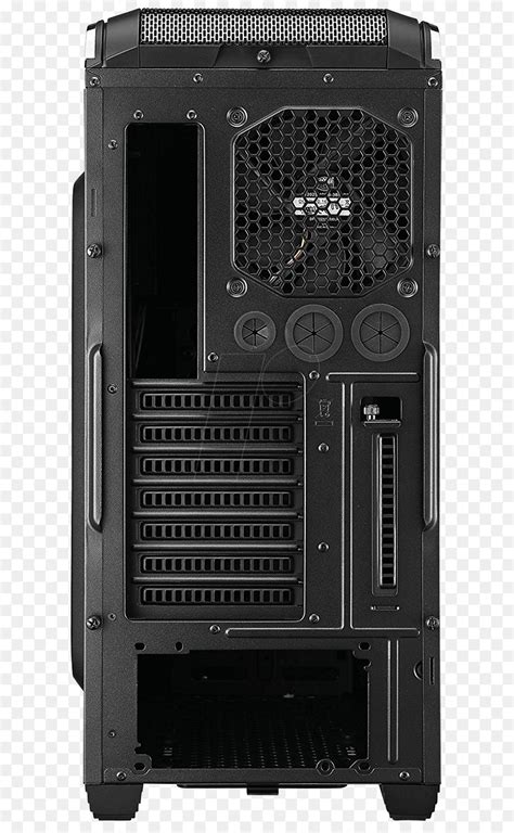 Komputer Kasus Perumahan Cooler Master Atx Gambar Png
