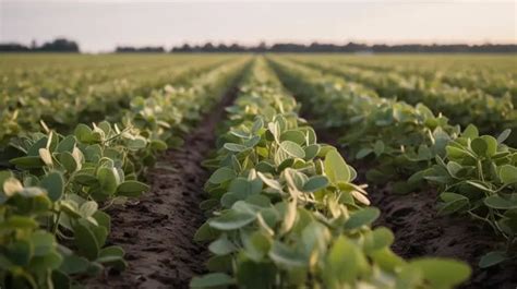 Soybean Field Background